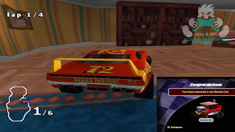 Password, Hint & Secret NASCAR RUMBLE PS1 Lengkap | Gamingspot Indonesia
