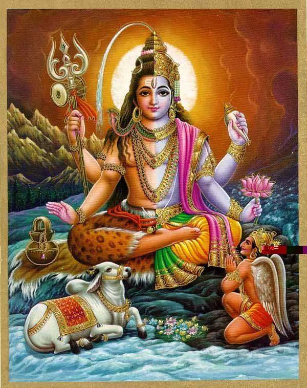 Ardhanarishvara - the Ultimate Man Became Half-Woman Concept and ...