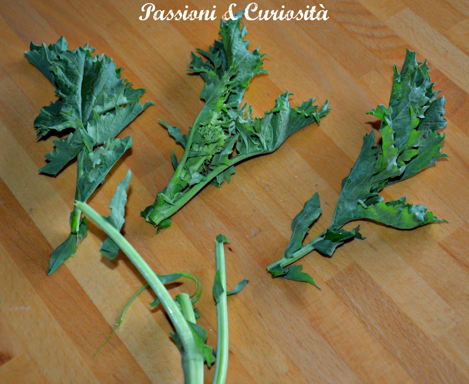 COME PULIRE IL BROCCOLO DI RAPA