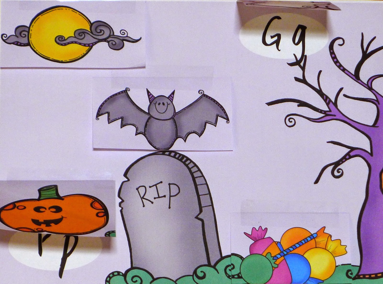 Classroom Freebies Too: Halloween Spooky Sounds Poster