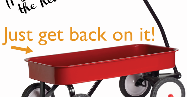 Kara Is Losing It!: Falling Off The Wagon and Getting Back On...It's A ...