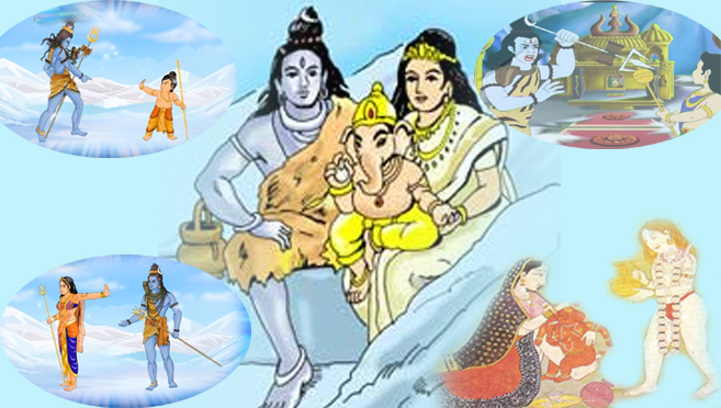 story of ganesha birth - happy vinayaka chavithi