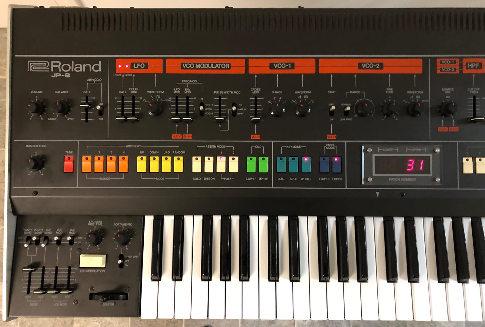 MATRIXSYNTH: Roland Jupiter-8 Fully Restored and Mint!