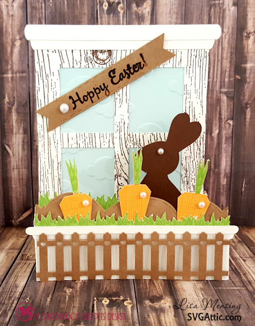 SVG Attic Blog: Window Box Cards with Lisa