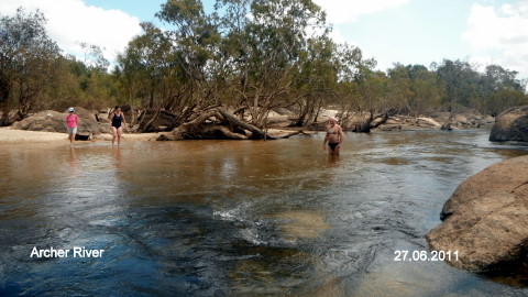 Jan Martin's Travel Blog: Archer River, Queensland - Monday 27th June 2011