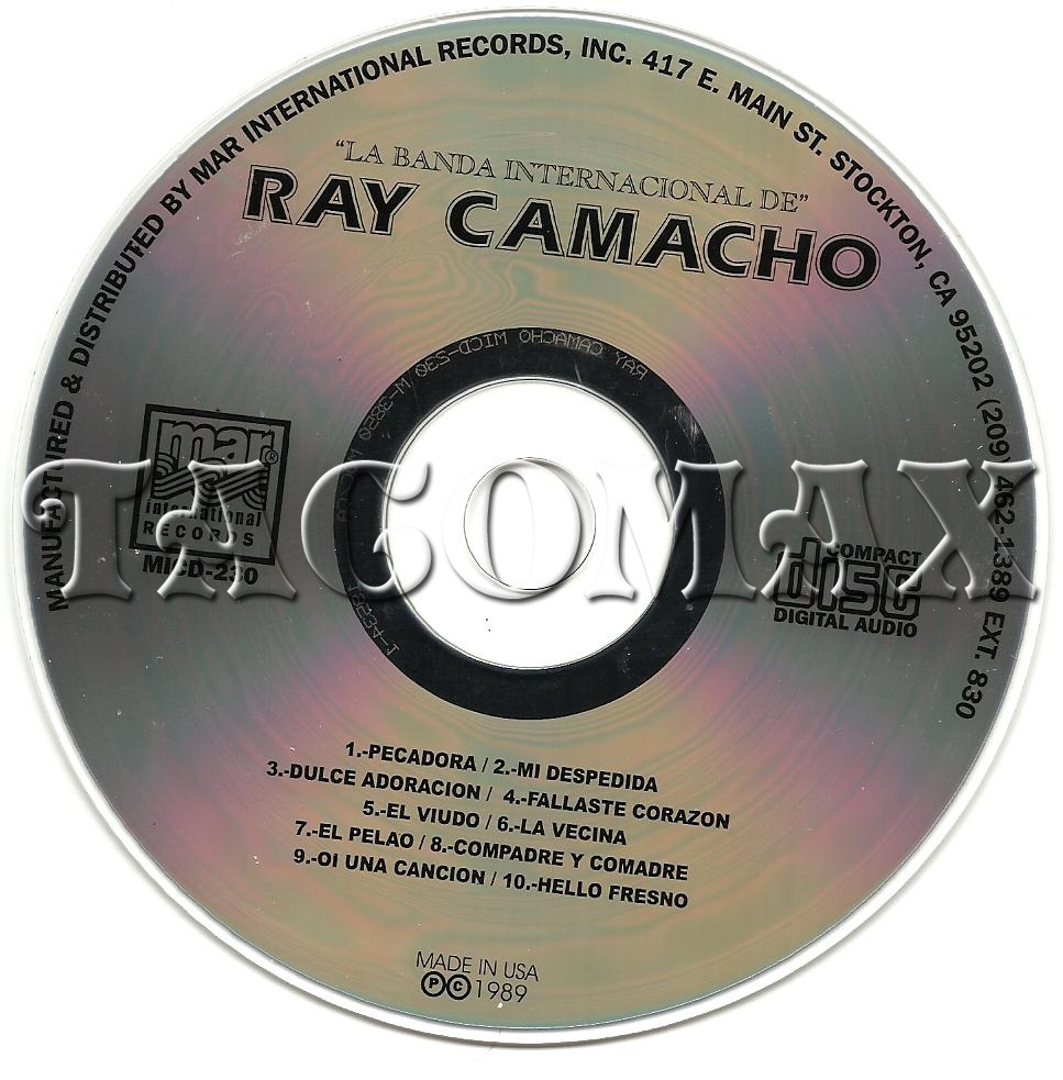 sɐɹǝdnɹƃ sǝuoıɔɔǝΙoɔ: La Banda Internacional De Ray Camacho-Compadre Y ...