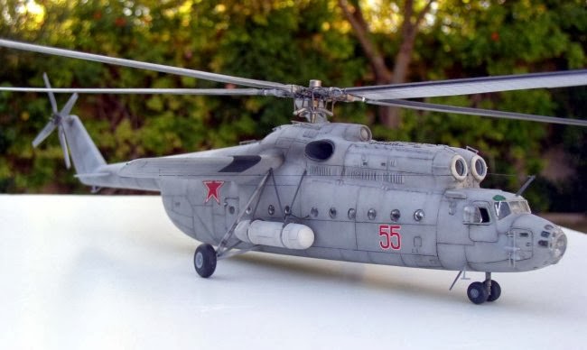 AIRPLANE SCALE MODELKIT: MIL Mi-6 Hook