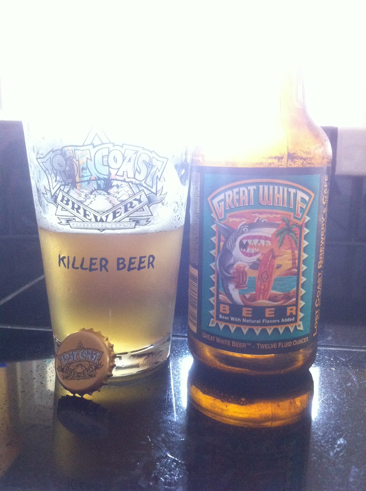 NorCal Beer Blog: Lost Coast Brewery Great White