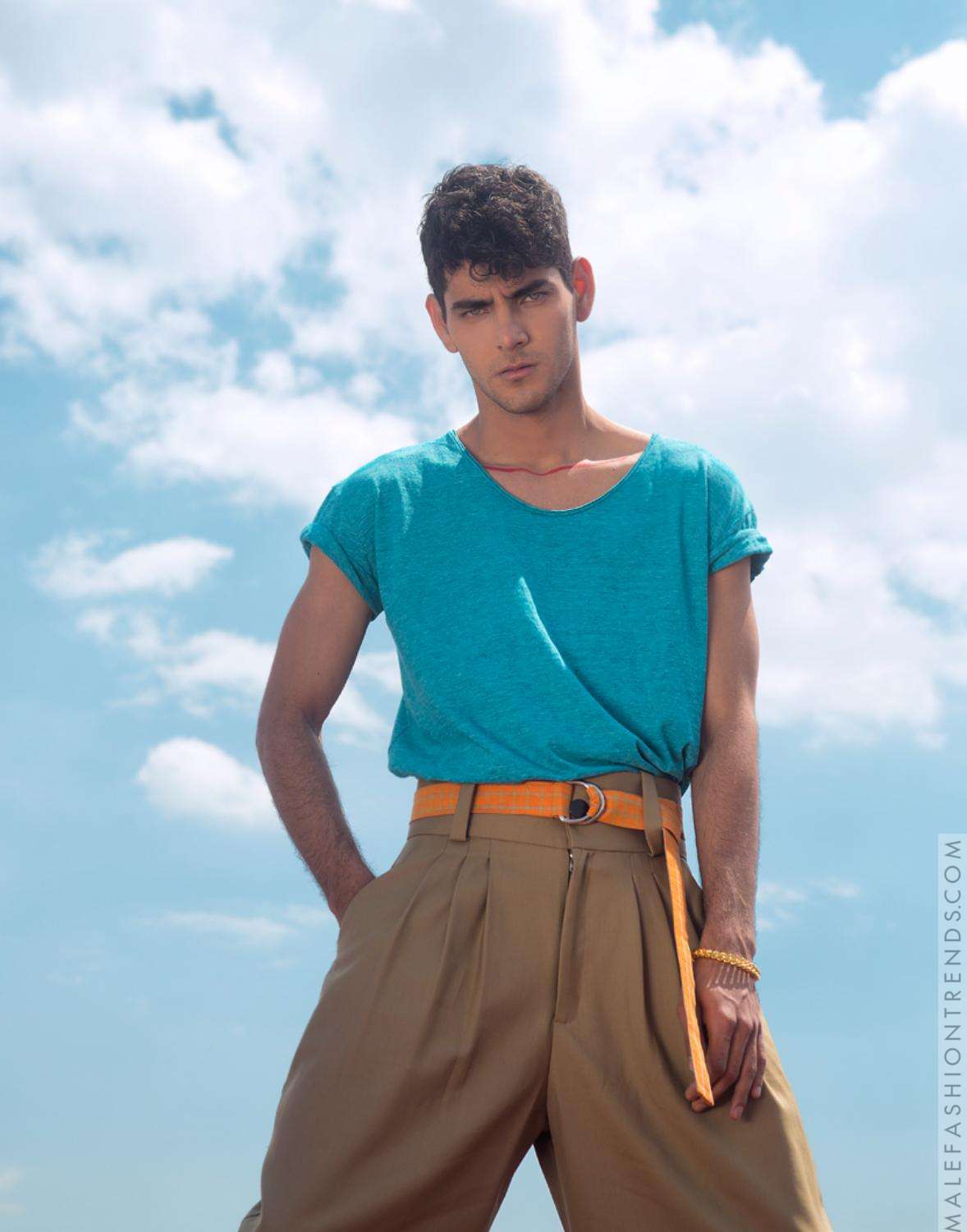 Rafael Sánchez posa a todo color para Híbrido Magazine por Luis de la Luz