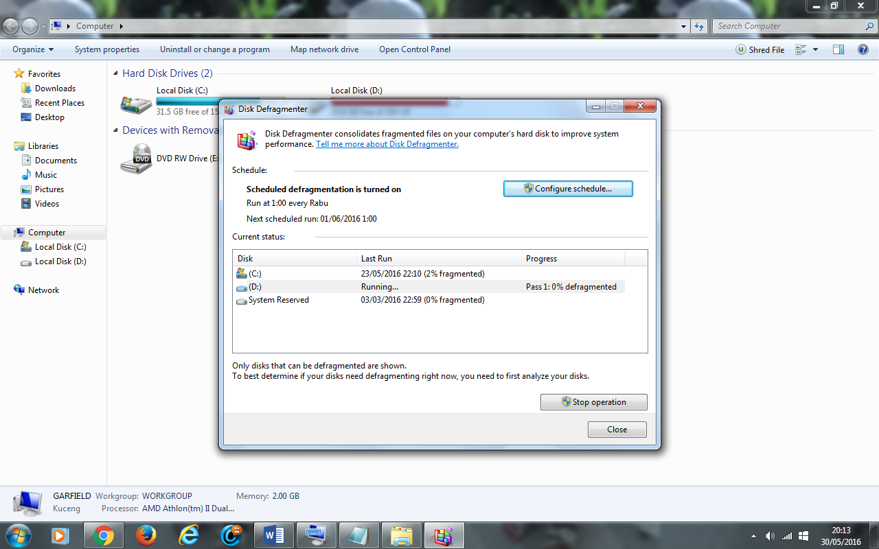 Tutorial Cara Menggunakan Disk Defragmenter