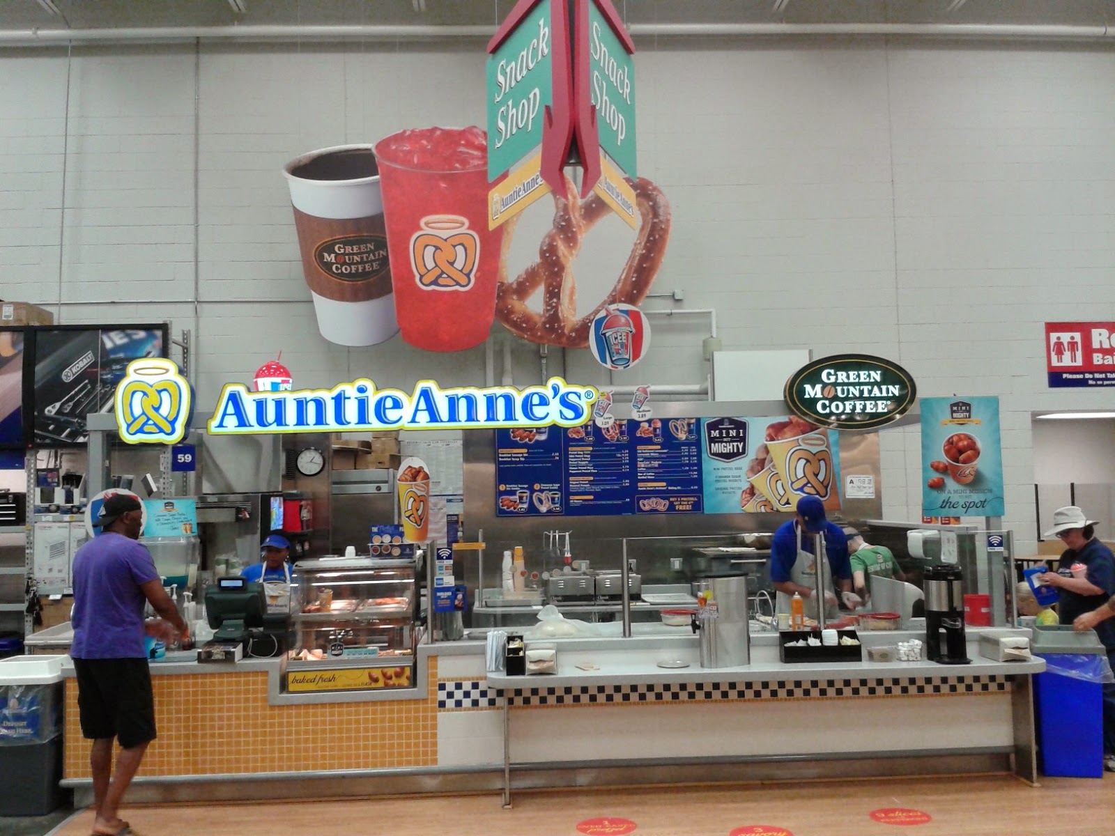 I Saw Auntie Anne's Inside Lowe's ~ Grown People Talking