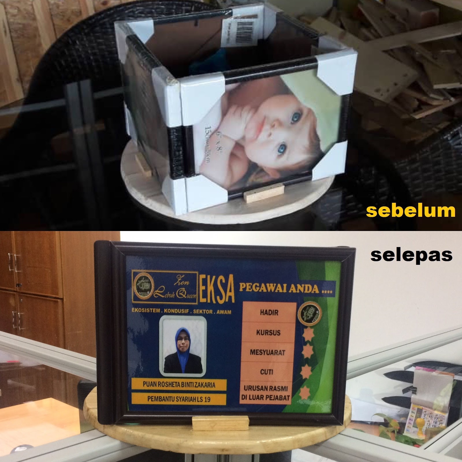 Gambar Sebelum Dan Selepas ~ ZON BANDARAYA