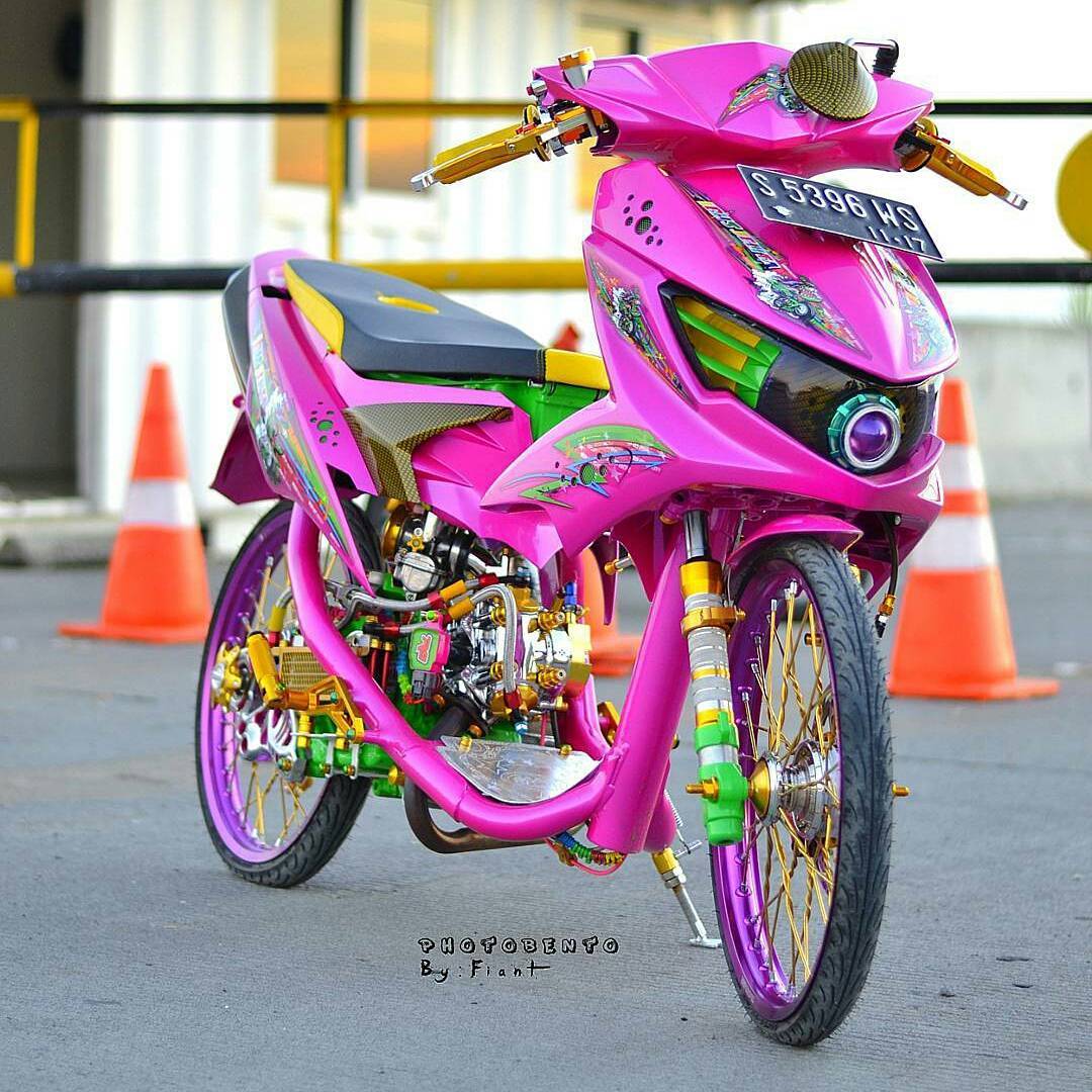 Koleksi Galeri Modifikasi Mio Pink Terbaik Dan Terupdate | Kurama Motor