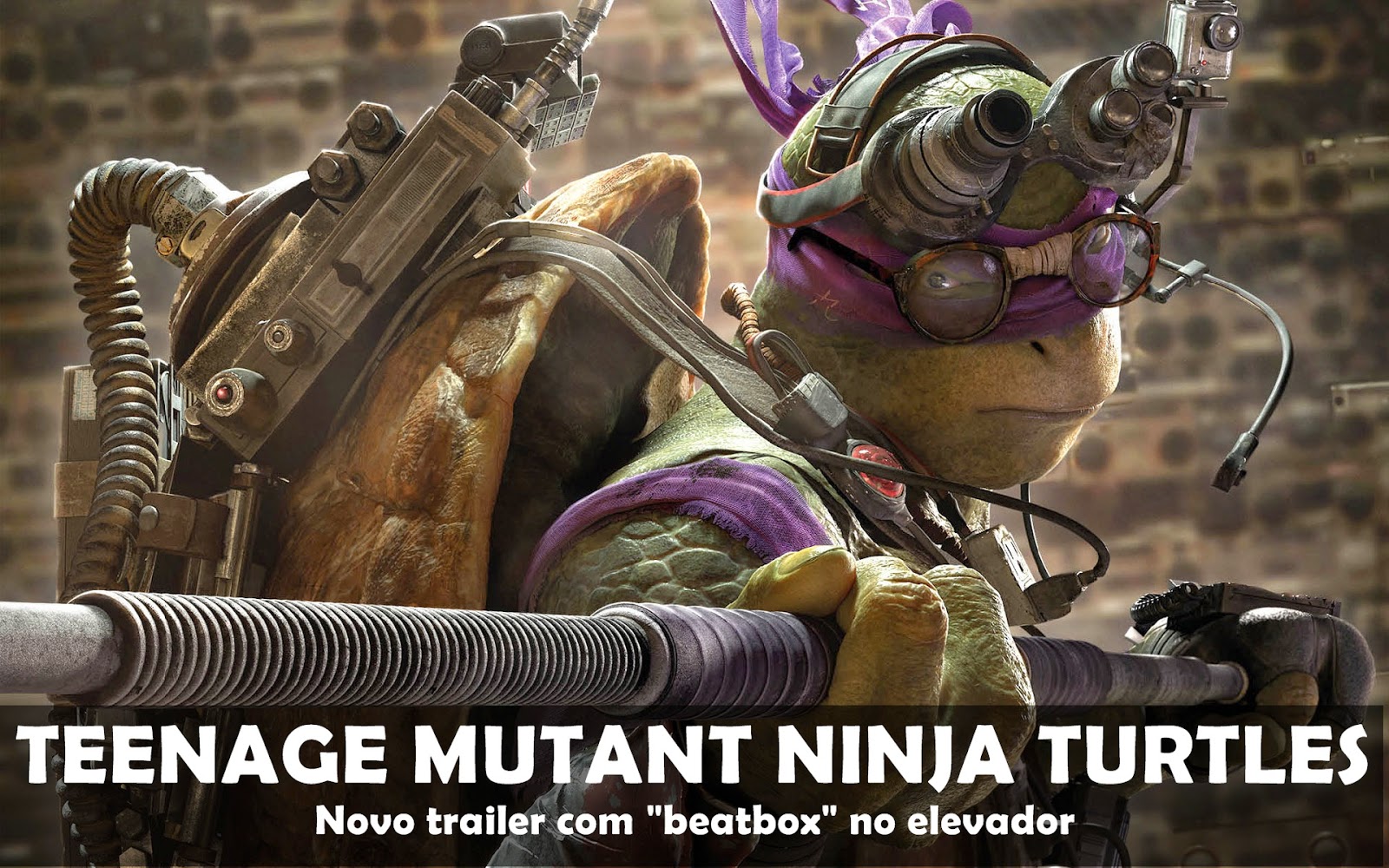 Granudo's: Novo "clipe" de Tartarugas Ninja - Beatbox no Elevador