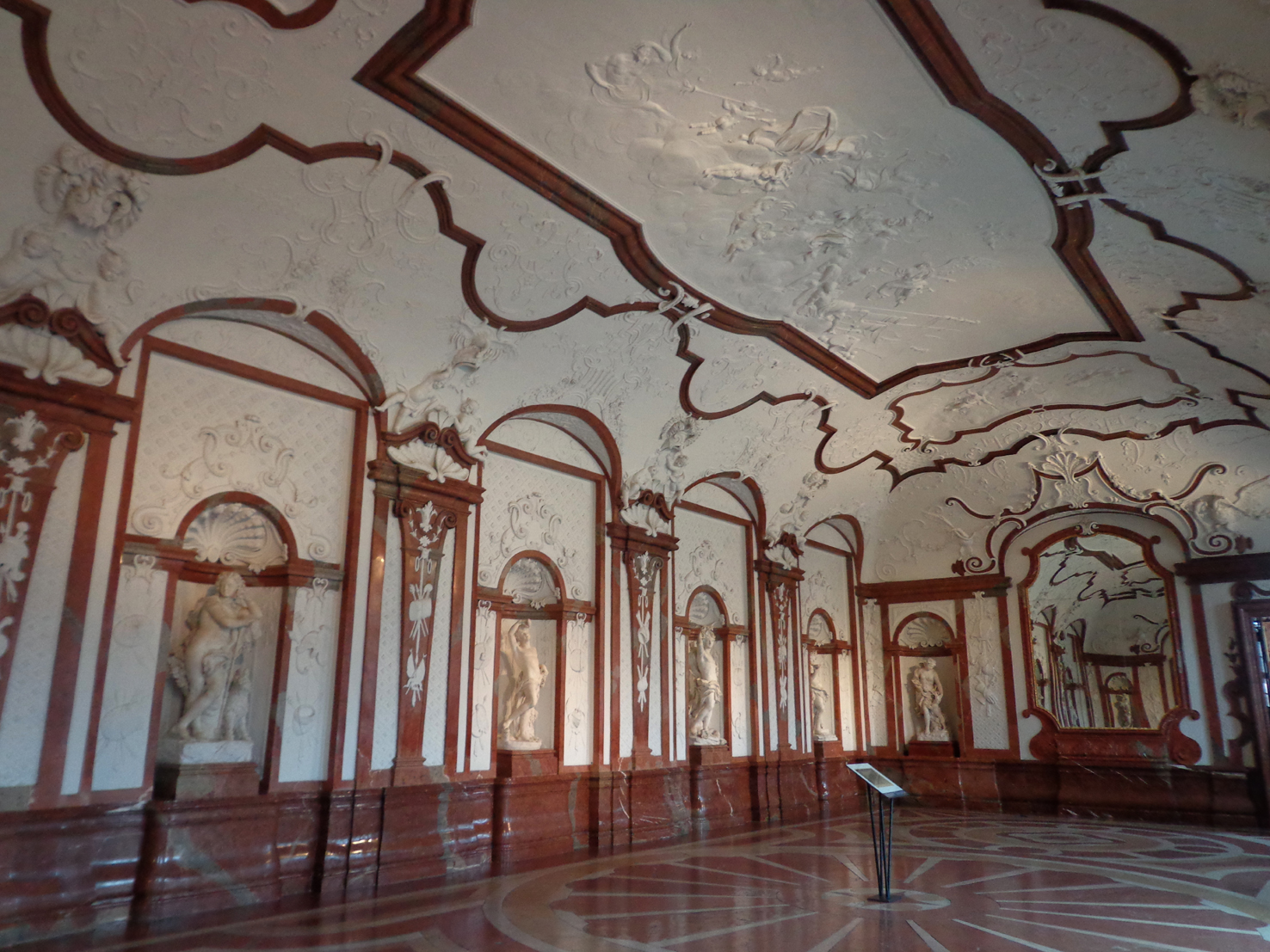 Vreni's Vienna Daily Photo: Lower Belvedere - The Marble Gallery