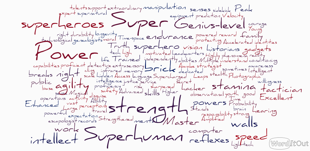 Revealing Roots and Branches: Super Powers