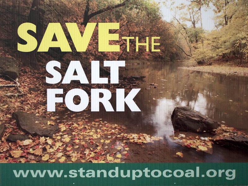 Salt Fork Friends: Stand Up To Coal - Yard Signs