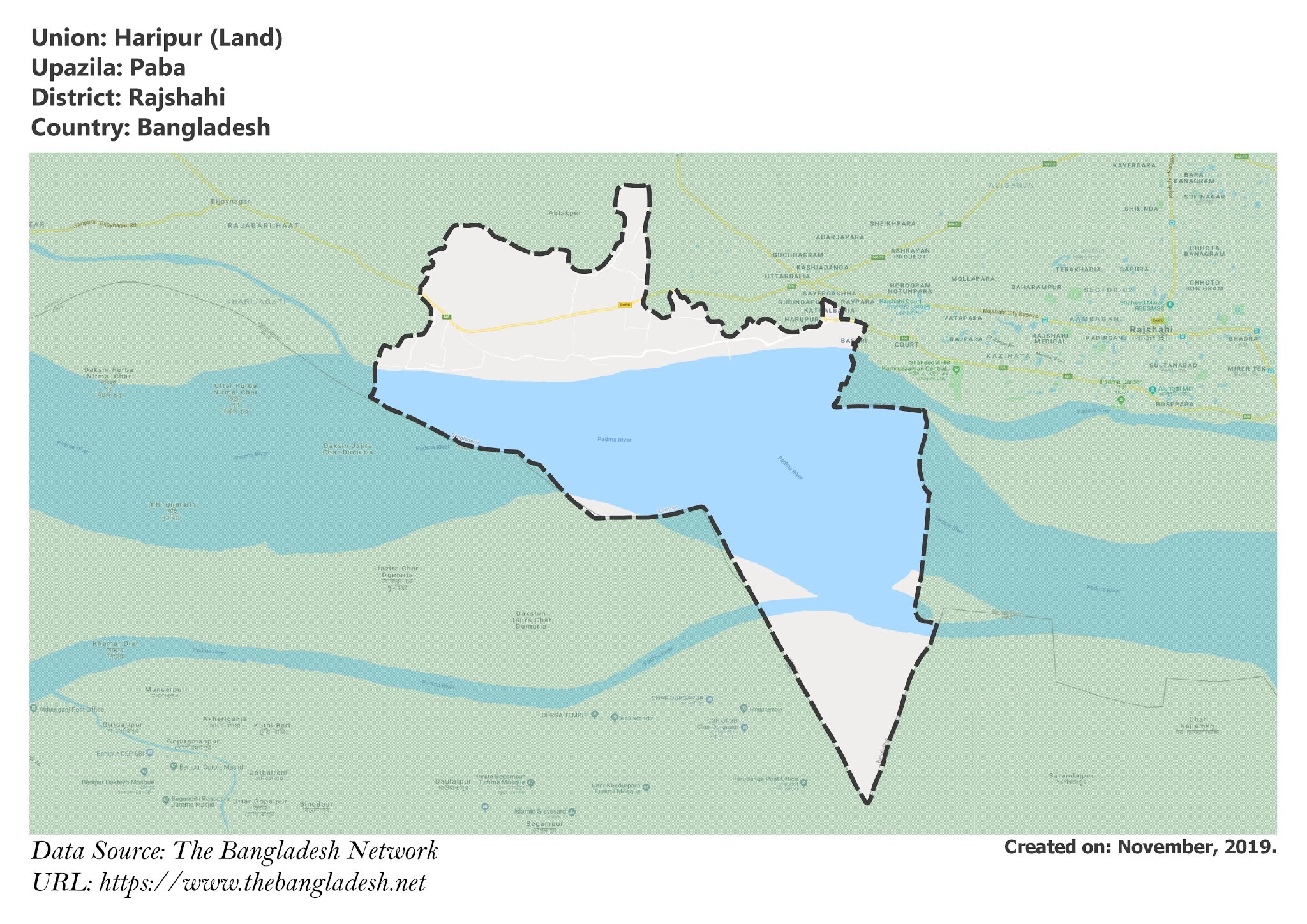 Haripur Union, Rajshahi