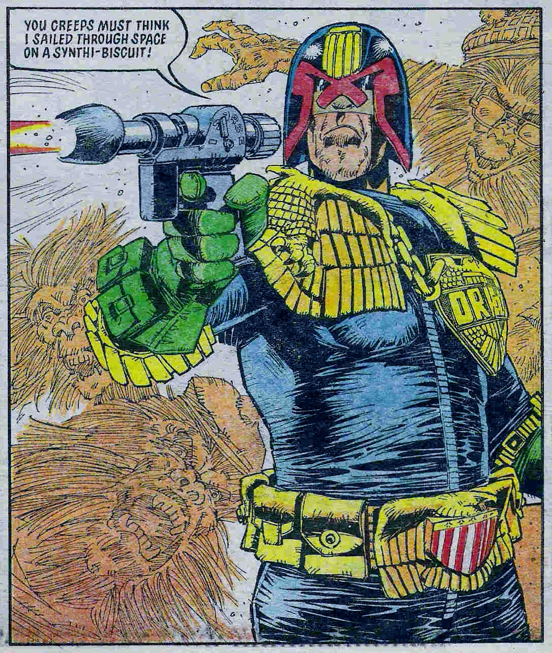 The Tearoom of Despair: The strange beauty of Mike McMahon's Judge Dredd
