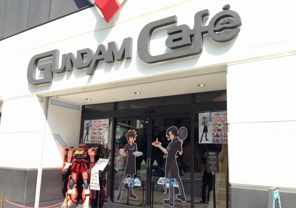 GUNDAM GUY: Gundam Cafe (Akihabara) - Mobile Suit SEED & SEED DESTINY ...