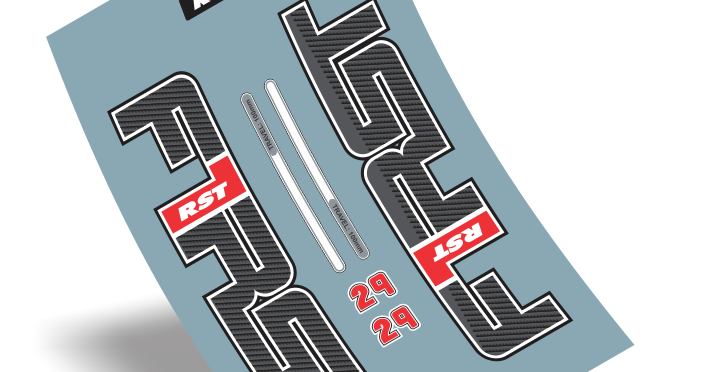 designstickers: Adesivo suspensão RST - F1RST