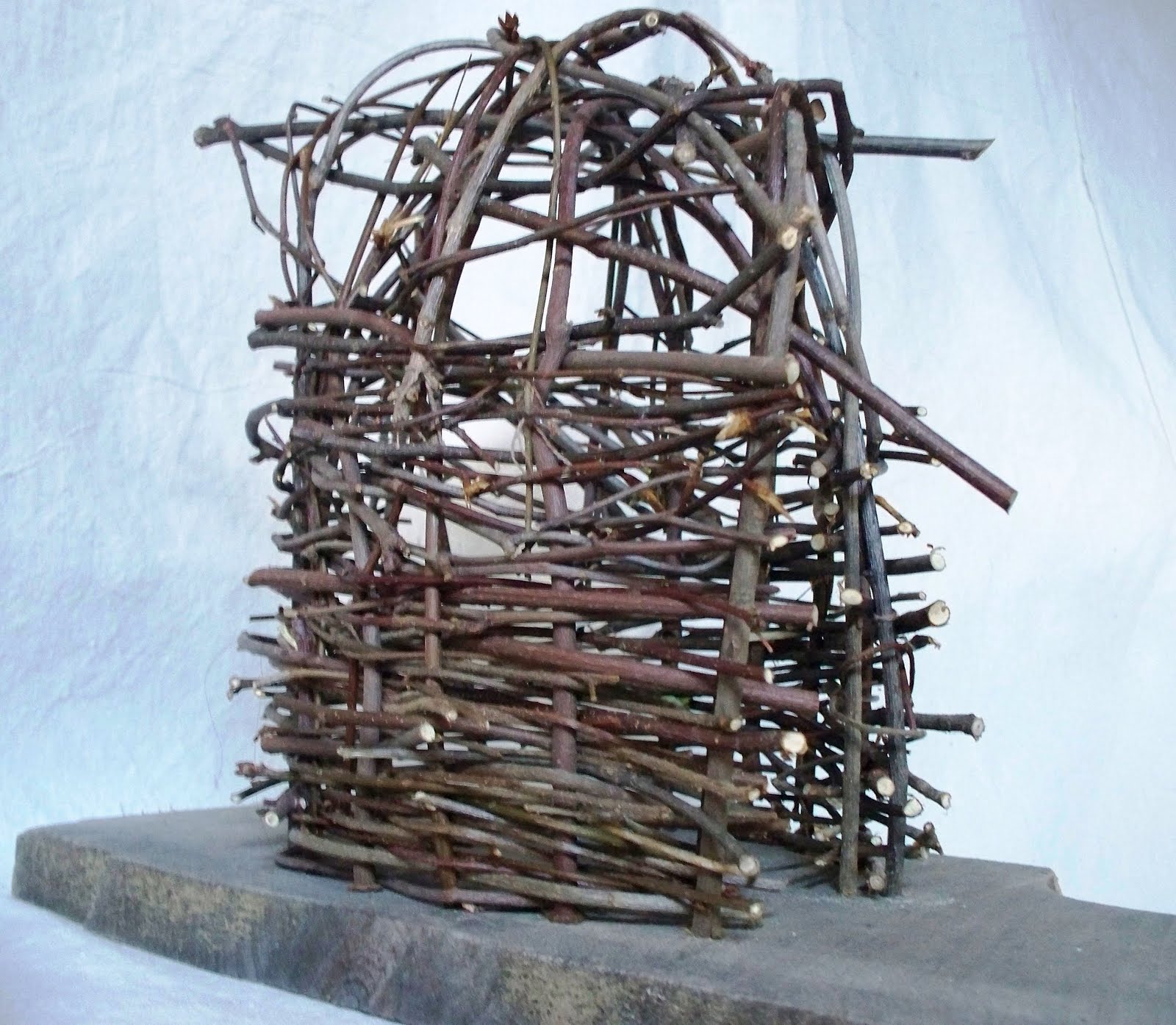 Twig Structures at Centre Street Arts Gallery thru March 23, 2013