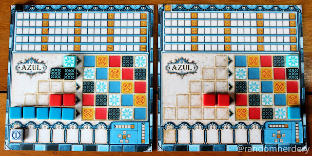 Random Nerdery: Review: Azul board game