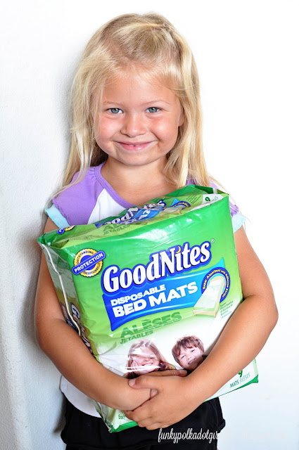 Funky Polkadot Giraffe: Fantastic! (DRY) Nights with GoodNites Bed Mats