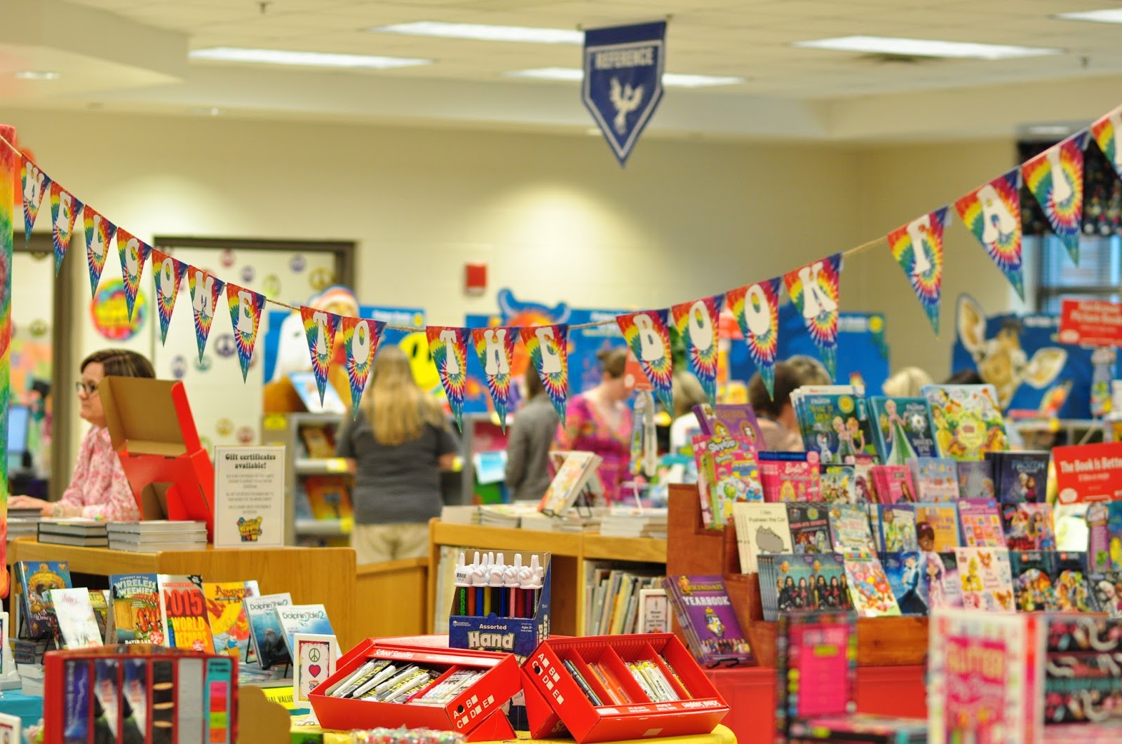 Miss Liberry Teacher: Feelin' Groovy Book Fair