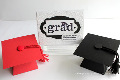 De Stampin' Corner: Graduation Caps For The Graduates