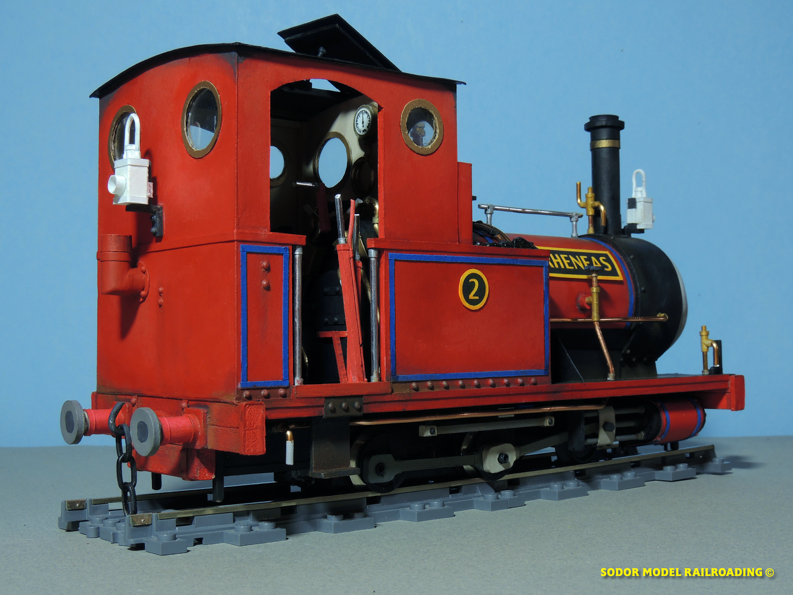 SodorModelRailroading: Scratch-Building Rheneas | 16mm Scale