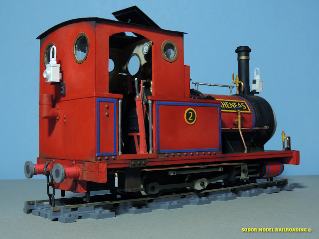 SodorModelRailroading: Scratch-Building Rheneas | 16mm Scale