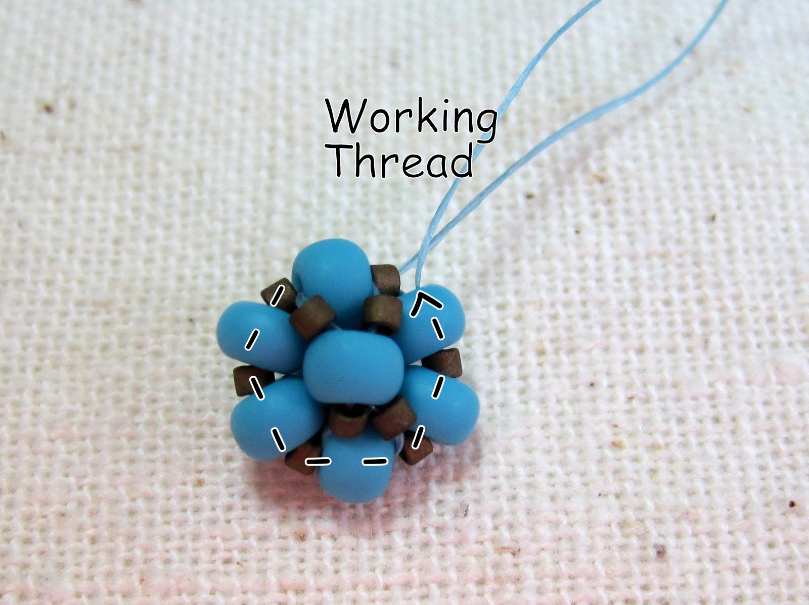 Mr. Micawber's Recipe for Happiness: Simple Beaded Shank Button ~ a ...