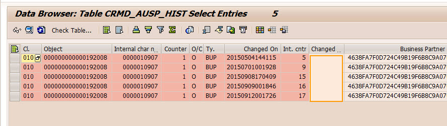 How I come to SAP: How to find change log for SAP CRM BP marketing ...