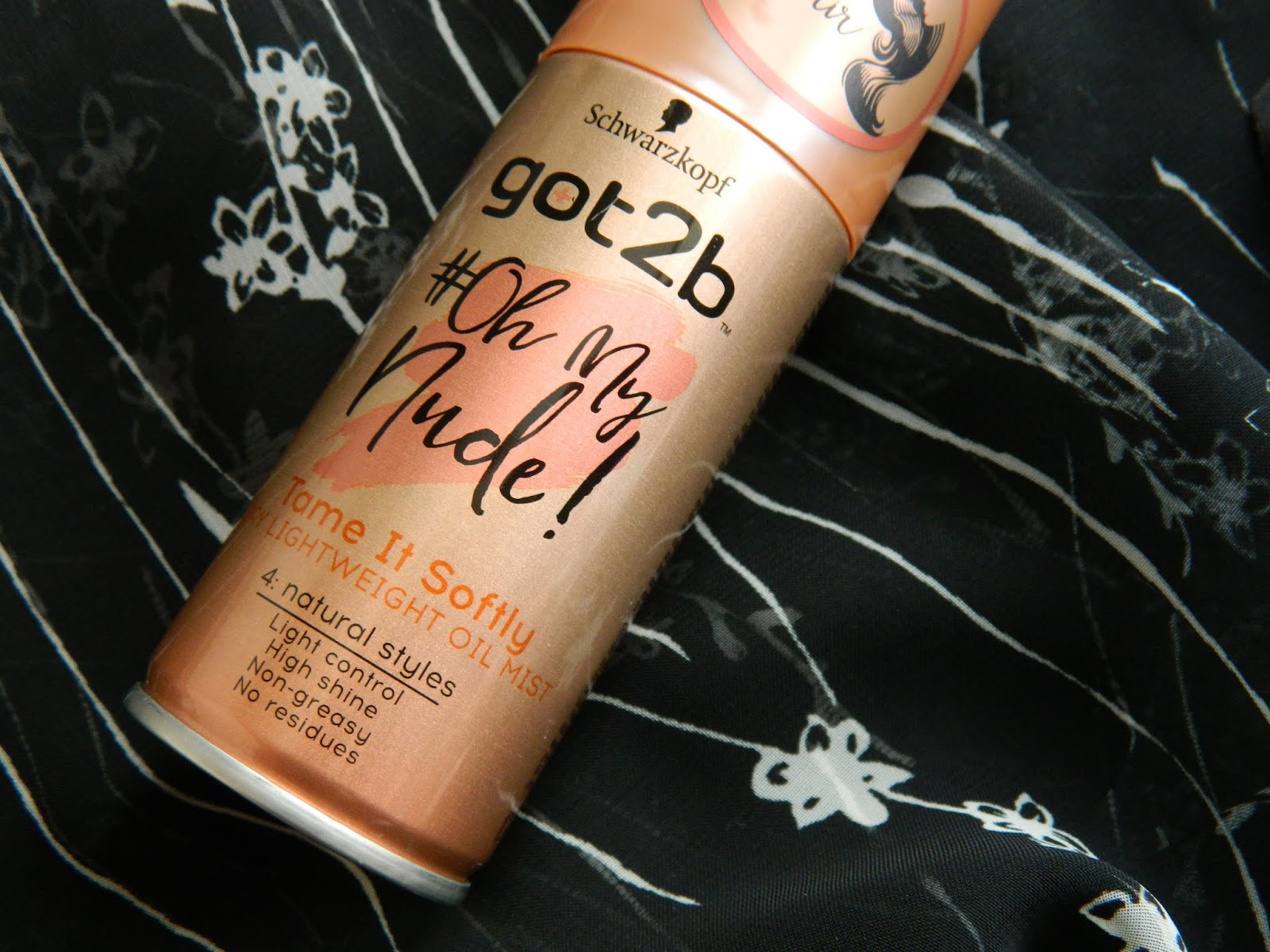Schwarzkopf got2b: Tame it softly Lightweight Oil Mist (#Oh my nude ...