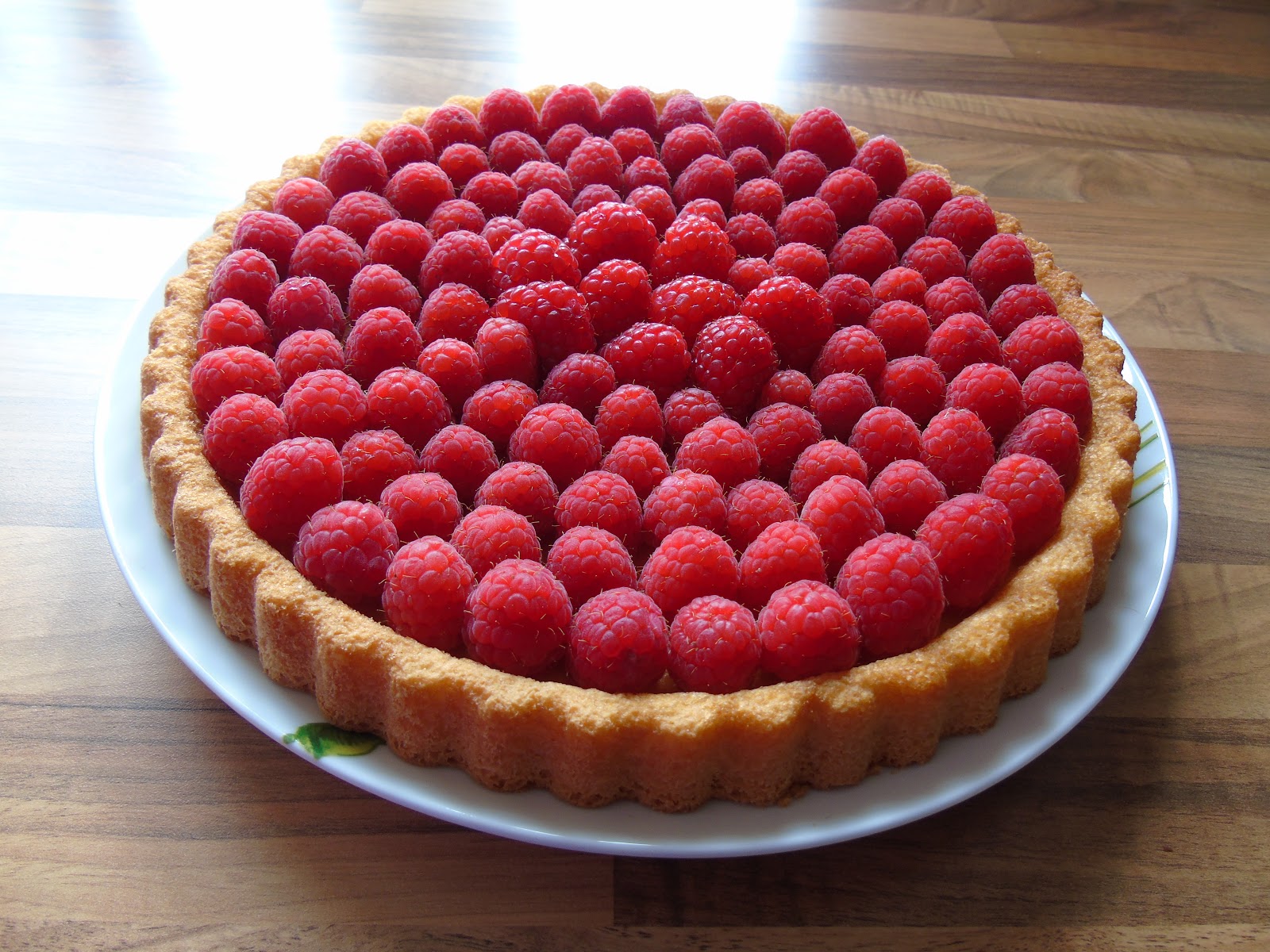 Summer Raspberry Flan