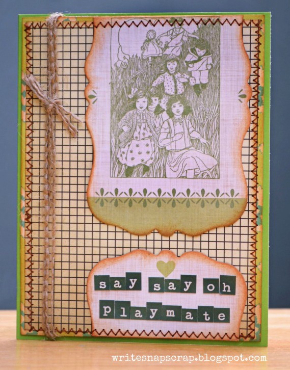 Write Snap Scrap: Cards with Cosmo Cricket Journaling Spots