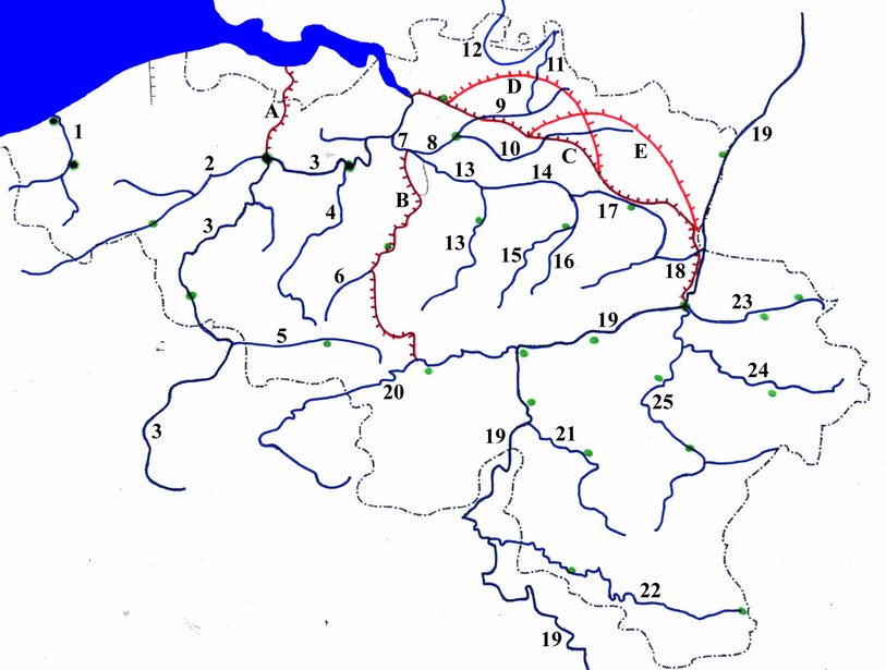 Gietjes Weetjes: De belangrijkste rivieren van België op een rij...