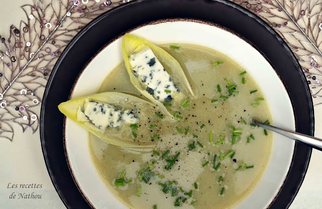Ma cuisine au fil de mes idées...: Potage aux chicons et roquefort