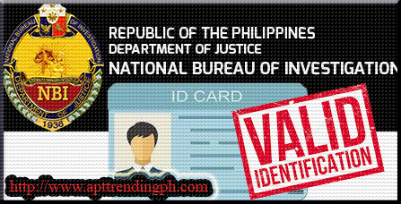 NBI Clearance valid ID. - PH Trending