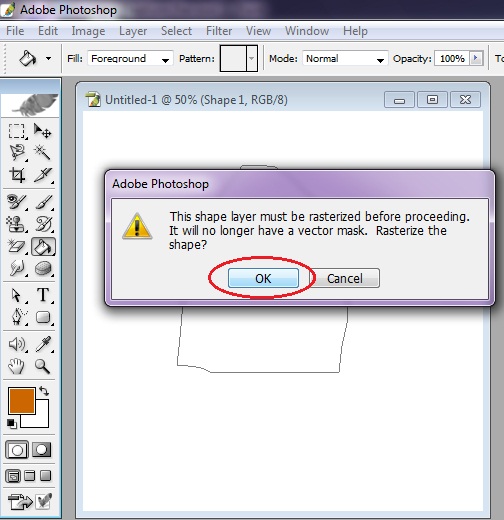 Online Classes for Photoshop: 9. Pen tool: