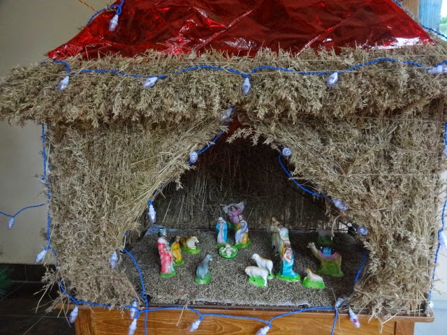 sharmila angel palayam: Xmas kudil in my house...