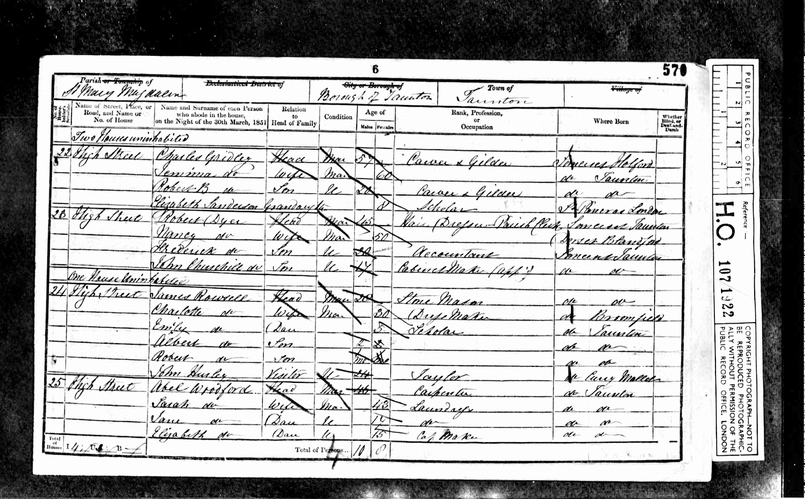 A Rowsell Family: James Rowsell 1822 - 1900