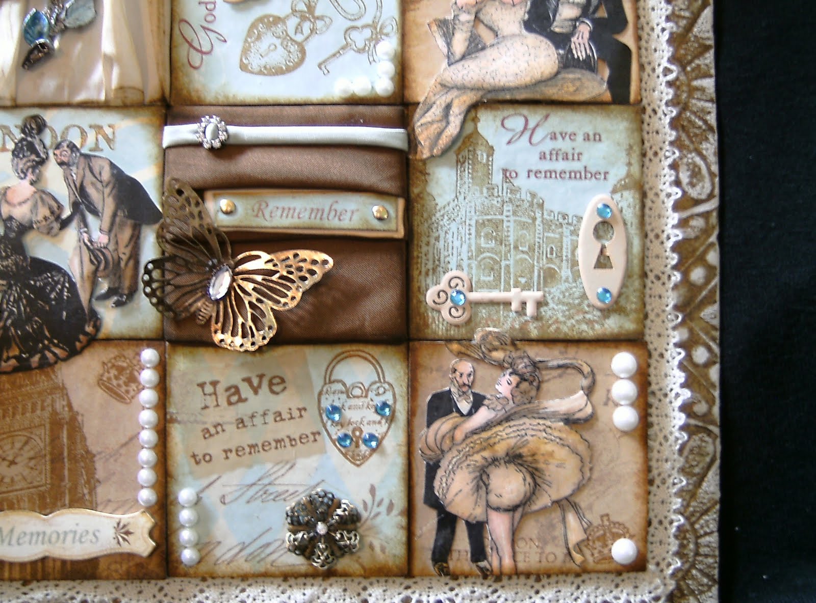 Blackdragon's Crafts: TRY IT ON TUESDAY DONE SMEARED INK STYLE.