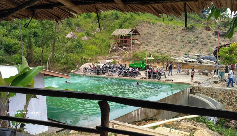 Menikmati Sensasi Berenang Di Kolam Air Terjun Gorbus Sosor Sibintang