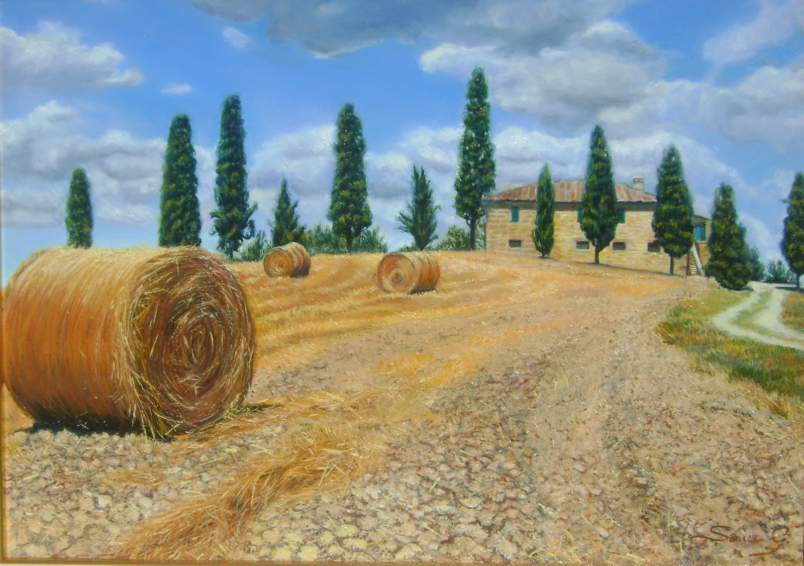 Sonia Gramolini : Campagna Toscana