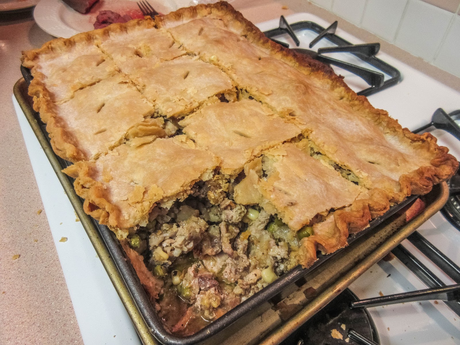 Cannundrums: Peacock and Vegetable Pie