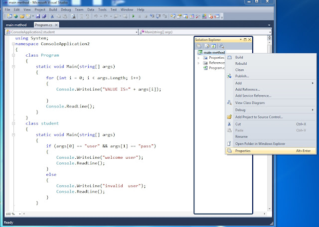 How to Use Multiple Main Method In C# Program | MY.NET Tutorials