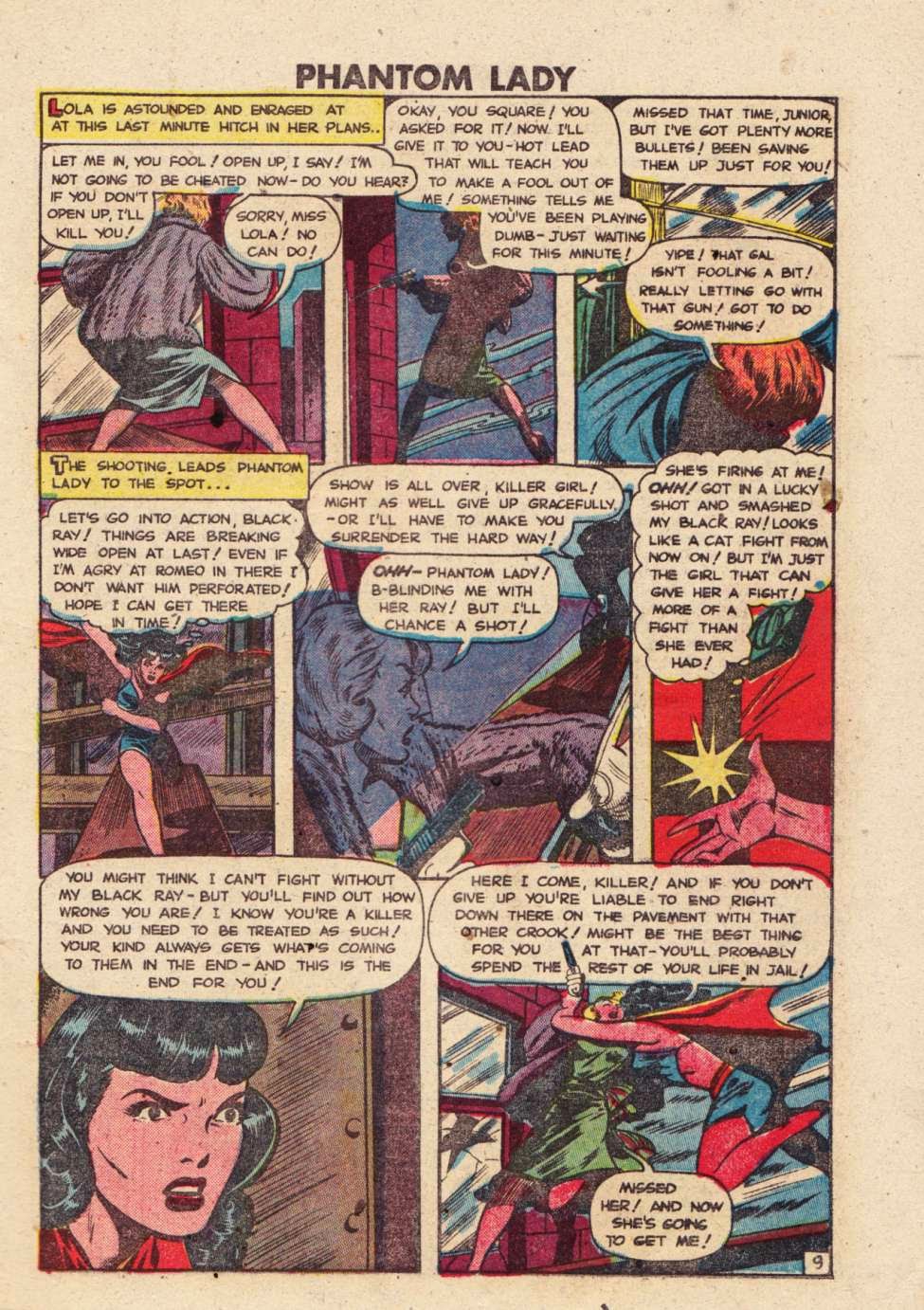 Ominous Octopus Omnibus: PHANTOM LADY #23