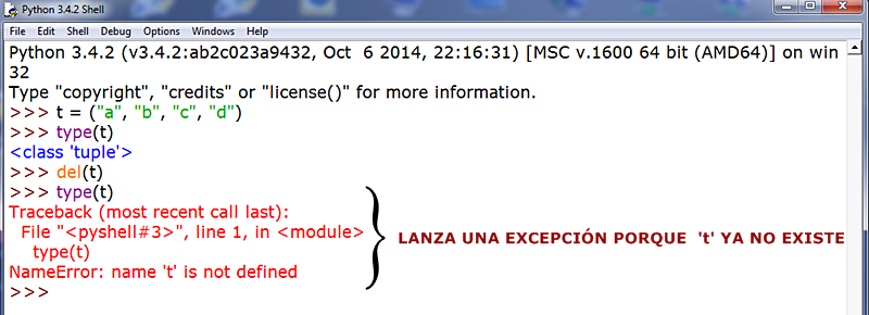 APRENDER A PROGRAMAR CON PYTHON: TUPLAS